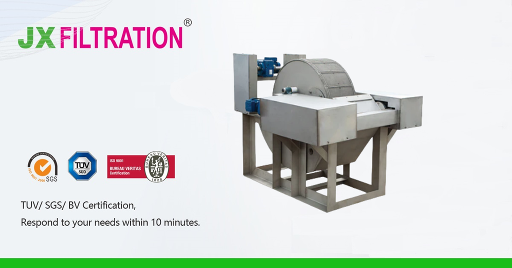 Oil and Fat Separation Using Vacuum Drum Filters